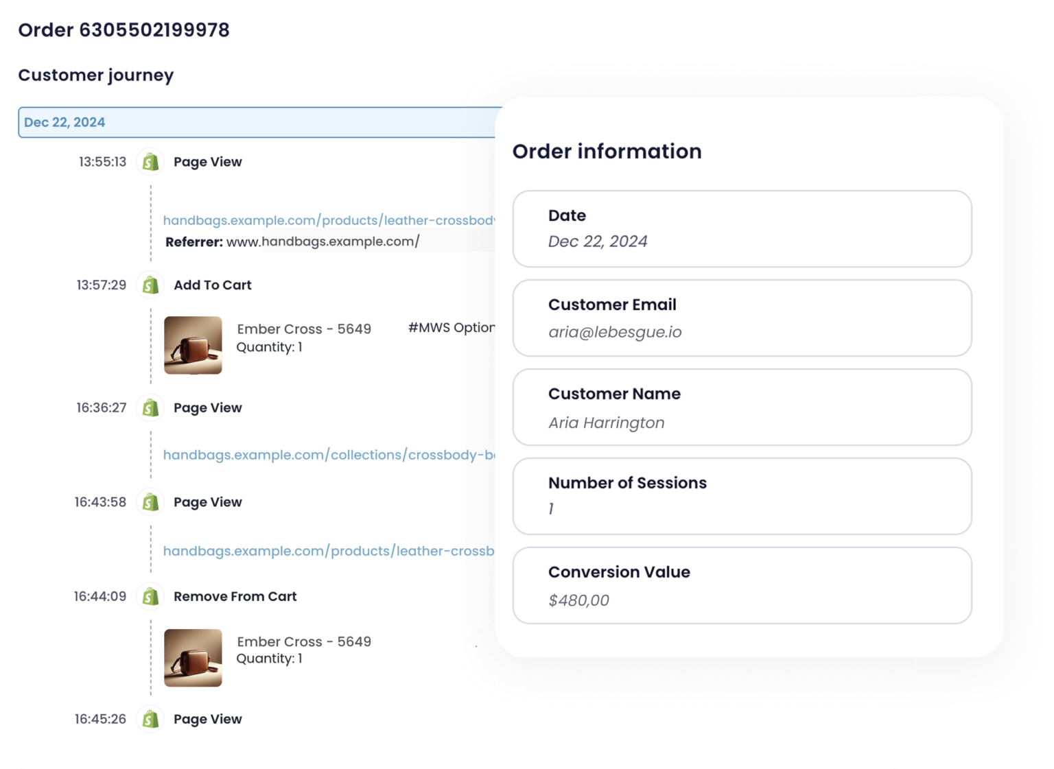 Lebesgue – Le-Pixel Marketing Attribution for Shopify